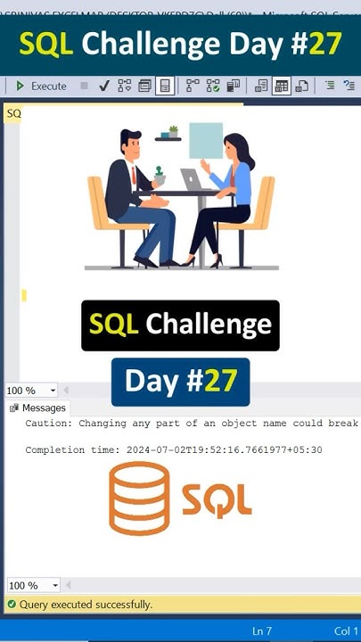 SQL Challenge Day #27 In Telugu | SQL Telugu Tutorial #sql - YouTube