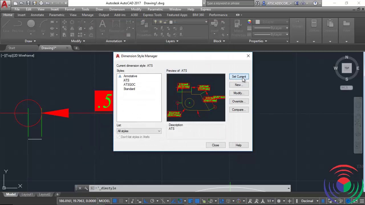Autodesk AutoCAD: How to use Dimension Style Alternate Units Command in ...