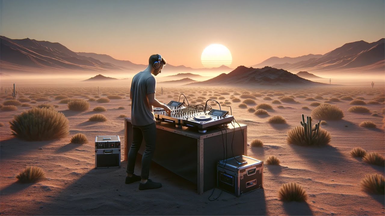 summer dnb tunes but you're alone in desert - YouTube