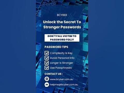 Mastering Password Security: Your Key to Digital Fortification - YouTube