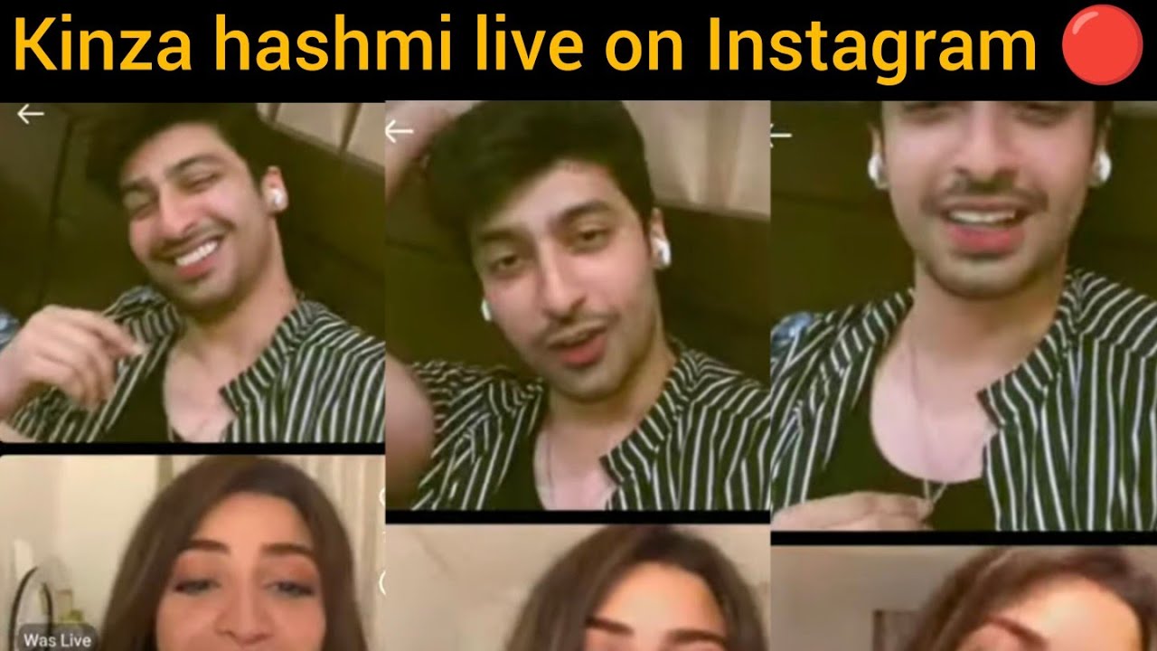 kinza hashmi live on Instagram 30 September 2022 || Farhan malhi - YouTube