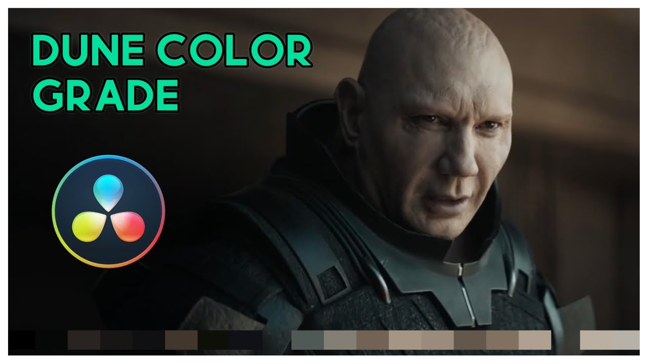 DUNE Color Grading Tutorial | How to Get the DUNE Look (FREE LUT) - YouTube