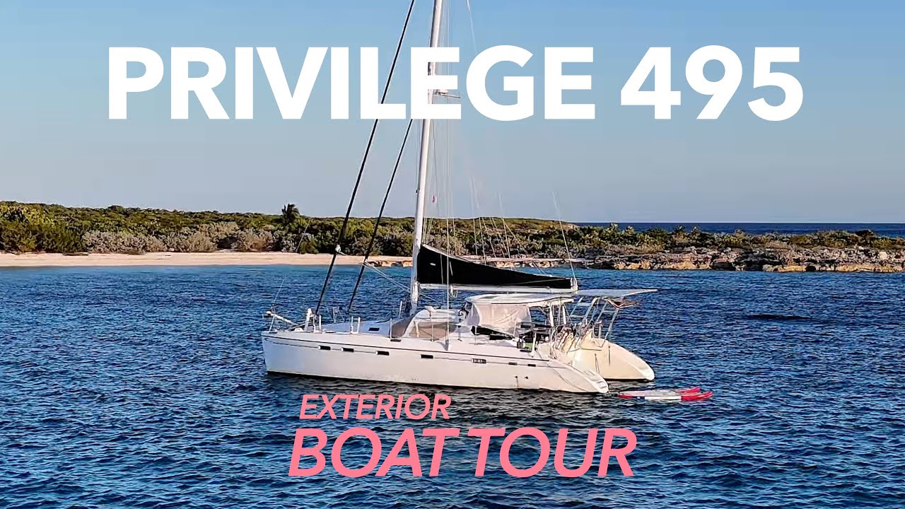 Welcome to Vista Vida! Privilege 495 Boat Tour! Exterior - YouTube