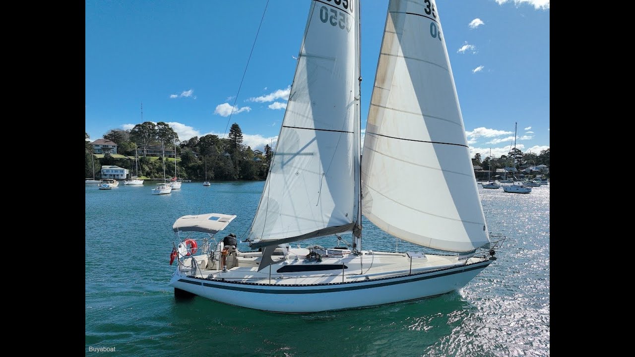 Cole 35 Cruising yacht - Walkthrough - YouTube