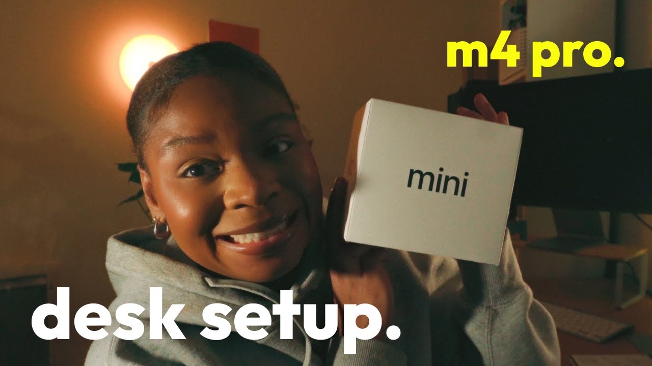 Unboxing Mac Mini M4 Pro + Évolution de mon setup de graphiste - YouTube