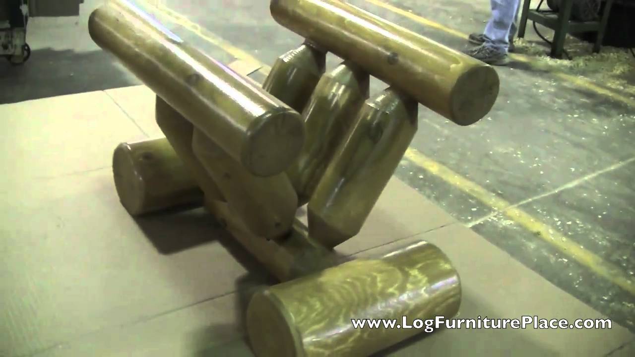 Hidden Lake Log Magazine Rack from LogFurniturePlace.com | Log Cabin ...