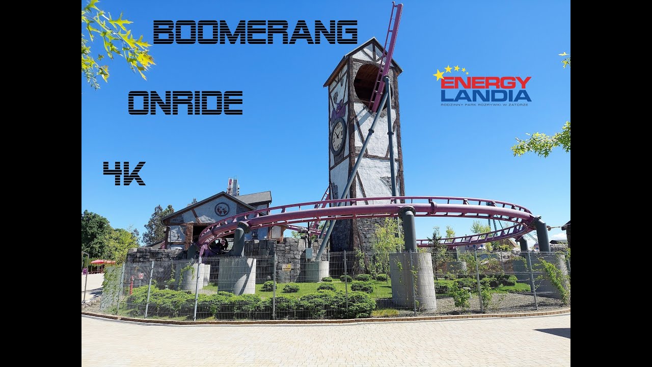 Boomerang - POV (Onride) - [4K] - Energylandia - Vekoma - Family ...