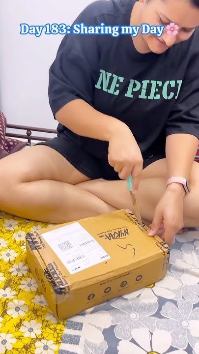 Ghar Wapas Aate Hi Momo Banaye 🍜 Aur Nykaa Se Aaya Surprise Gift 🎁 | Desi Vlog - YouTube