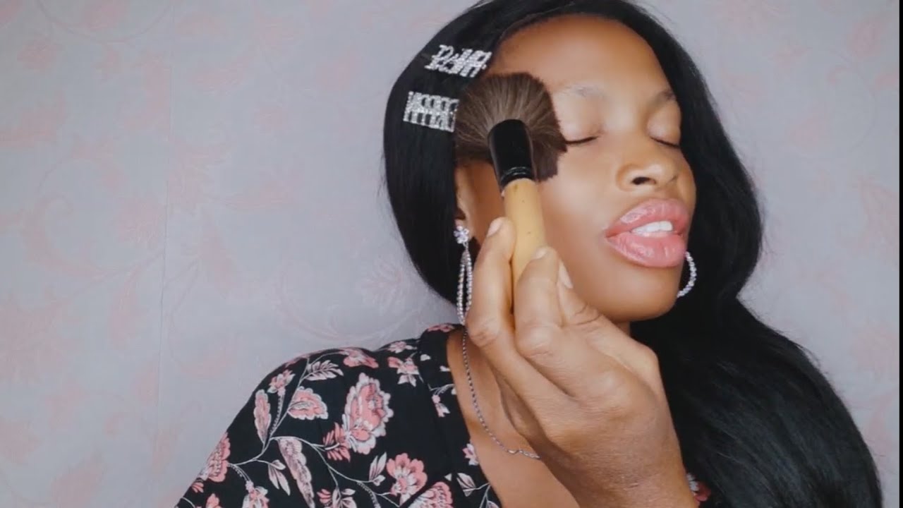 Asmr Face Brushing Relaxation Sounds Youtube