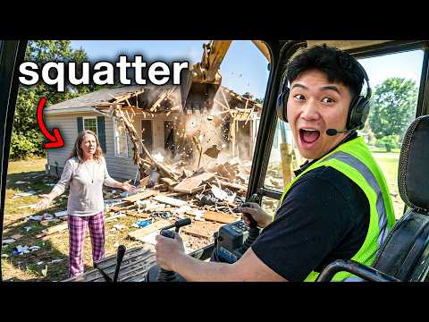 Destroying Squatters' Homes Prank