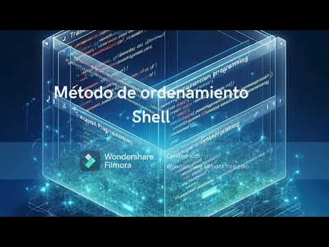 Video de ordenamiento método shell - YouTube