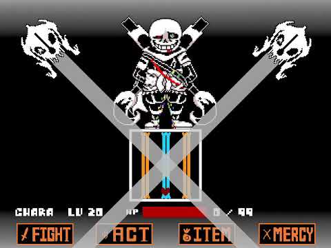 Ink sans Phase 3 shanghai vania inf hp - YouTube