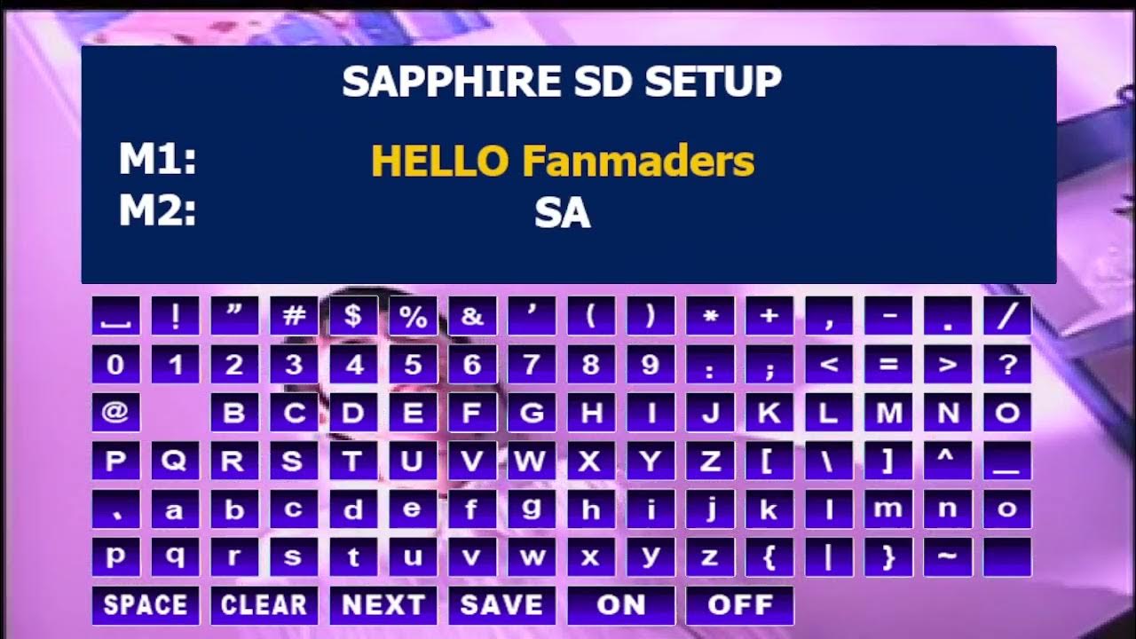Sapphire SD Bootup + Greeting Function Setup | DoReMi Channel - YouTube