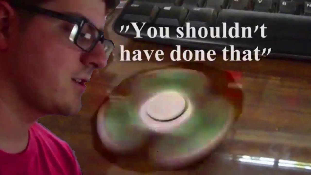Spinning the Fidget Spinner Gave Me a Weird Curse! - YouTube
