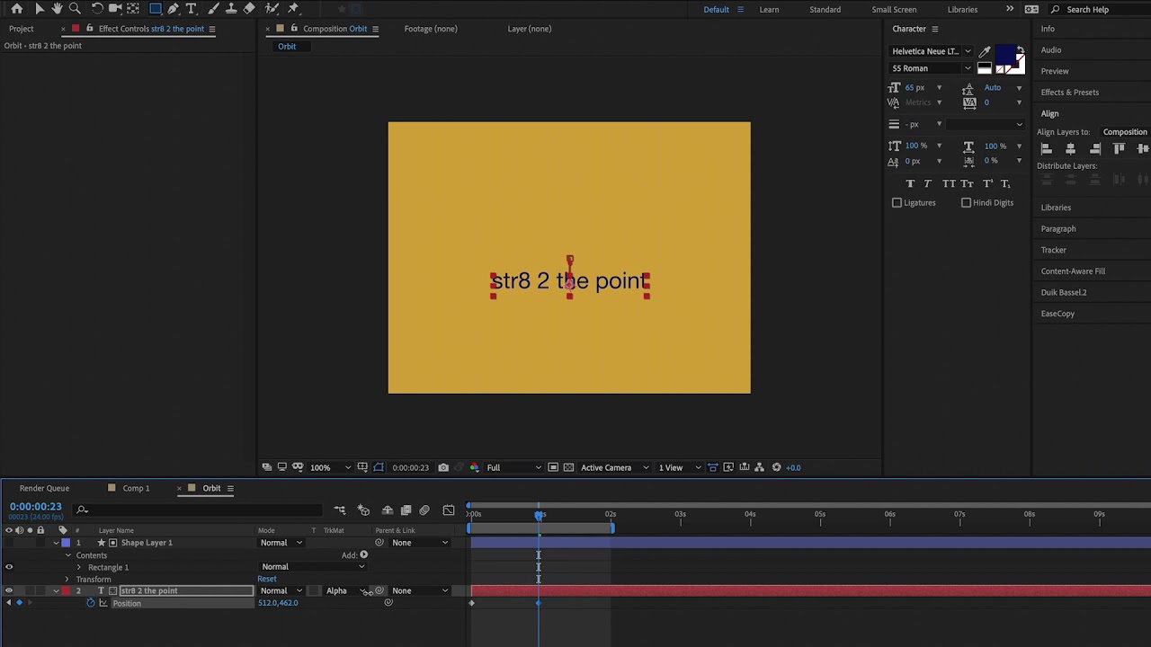 EASY REVEALING TEXT IN 30 SECONDS - AFTER EFFECTS TUTORIAL - YouTube