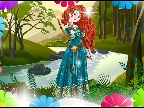 Disney Brave Princess Merida Dress Up Game - Princess Games - YouTube