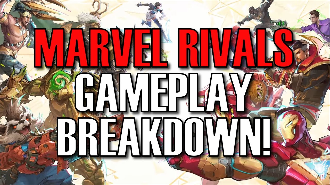 Marvel Rivals Gameplay Breakdown! 6v6 Hero Battler New Game Revealed ...