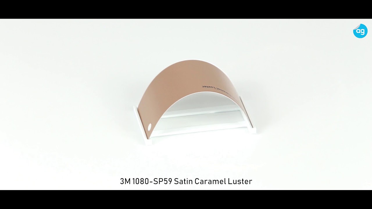 3M 1080-SP59 Satin Caramel Luster - YouTube