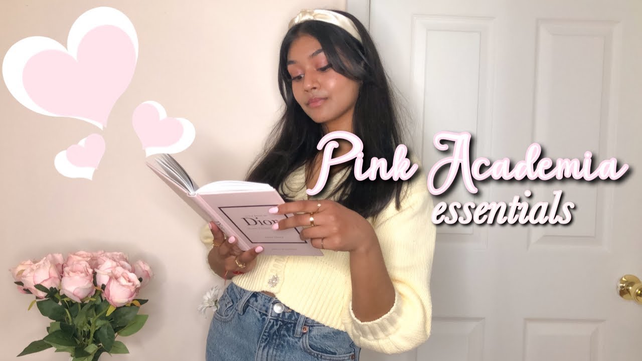 Pink Academia Aesthetic Essentials - YouTube