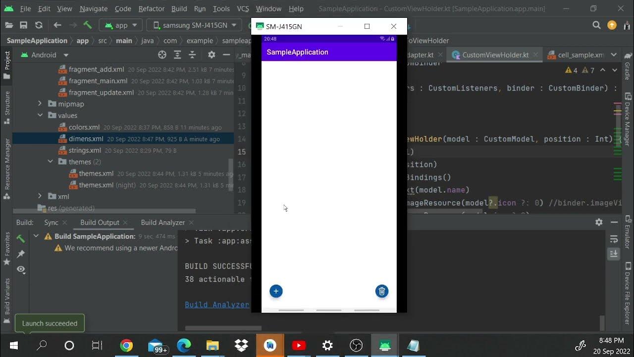 Android Studio (Kotlin) Simple MVVM, Room Flow - YouTube