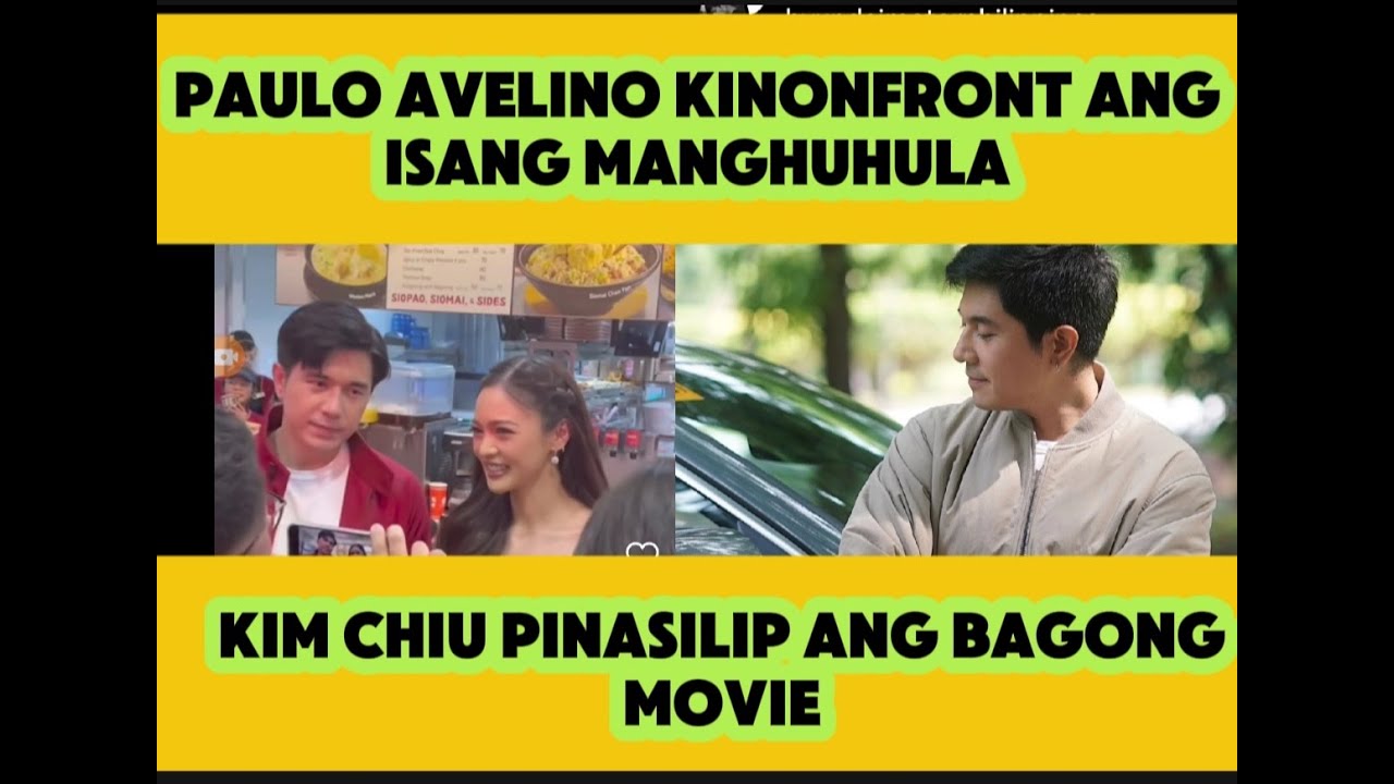 KIMPAU UPDATE TODAY💯 ️PAULO AVELINO KINONFRONT ANG ISANG MANGHUHULA ...