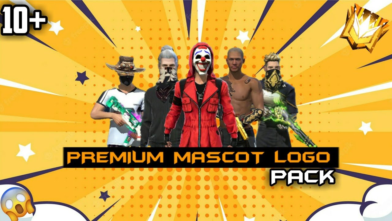 FREE FIRE PRIMIUM MASCOT LOGO PACK FREE TO DOWLOAD | NO PASSWORD ...