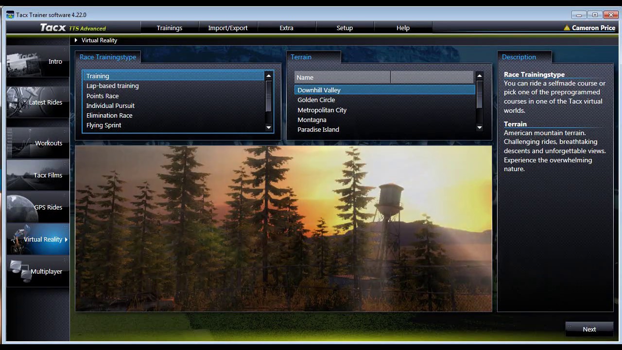 Tacx Trainer software 4 Tacx - YouTube