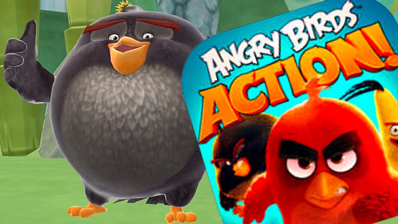 Levels 42 - 46 Angry Birds Action Walkthrough - New Angry Birds Movie ...