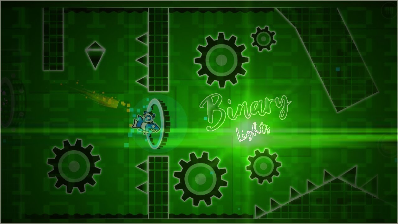 [ Layout ] "Binary Lights" (4 minute demon) by Me | Geometry Dash - YouTube