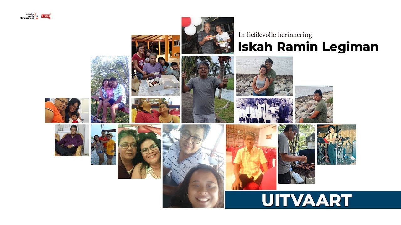 UITVAART ISKAH RAMIN LEGIMAN - YouTube