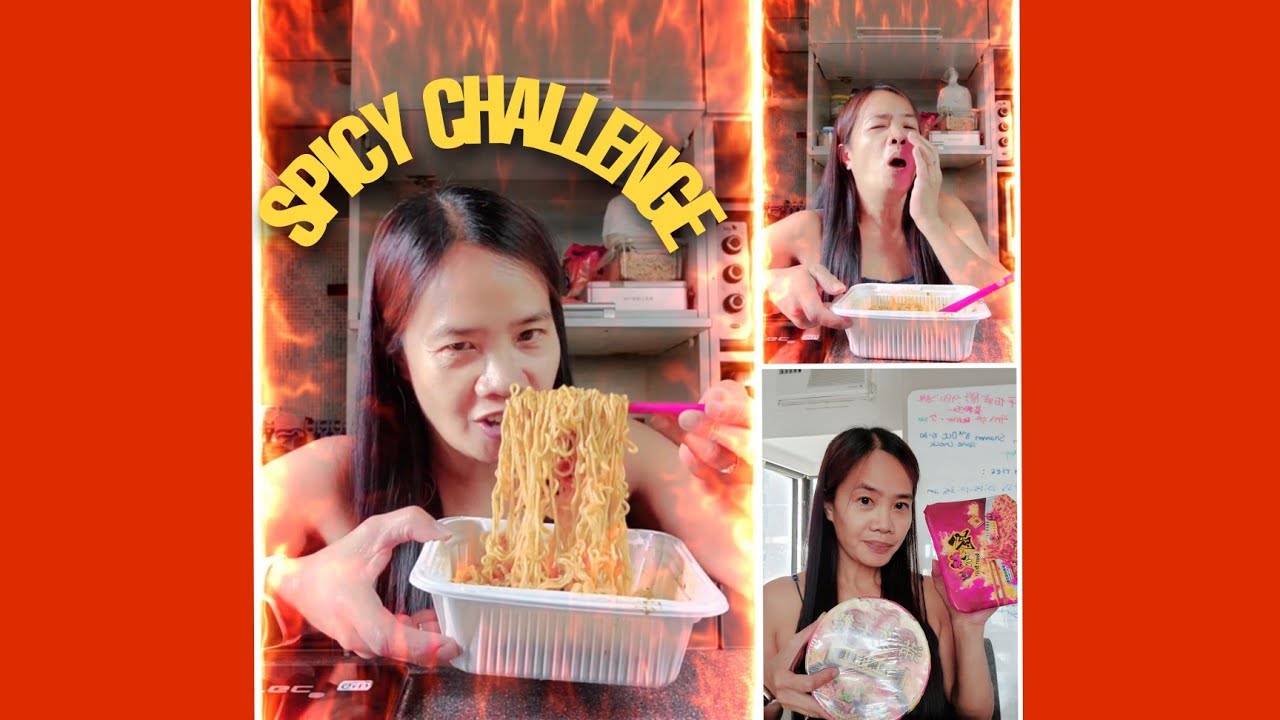 SPICY CHALLENGE!!! (SIPCY NOODLES ) - YouTube