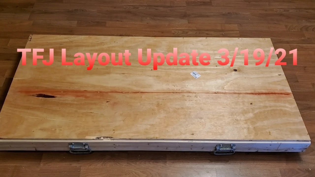 N1 - TFJ Layout Update 3/19/21 - Benchwork - YouTube
