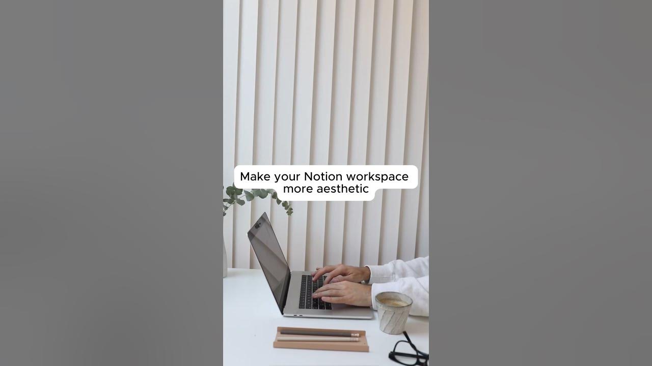 Make your Notion workspace more aesthetic #notion #notiontips #onlinetools - YouTube
