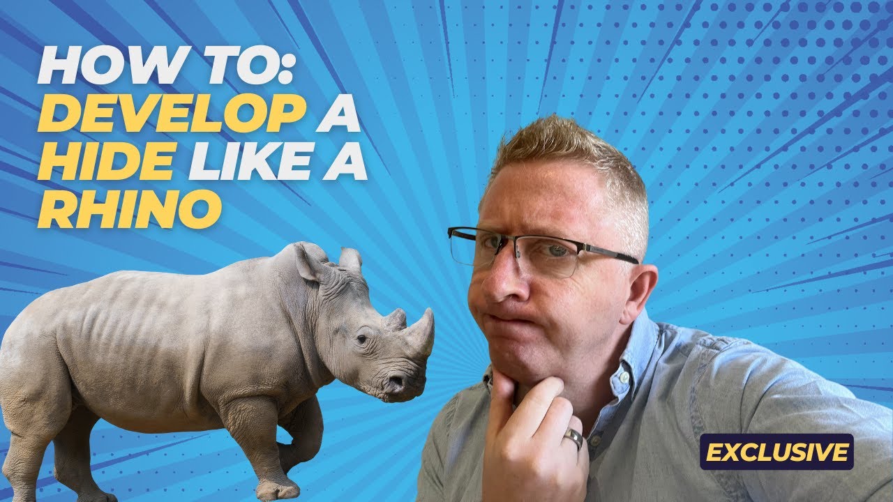 HOW TO DEVELOP A HIDE LIKE A RHINO! | EP4 - YouTube
