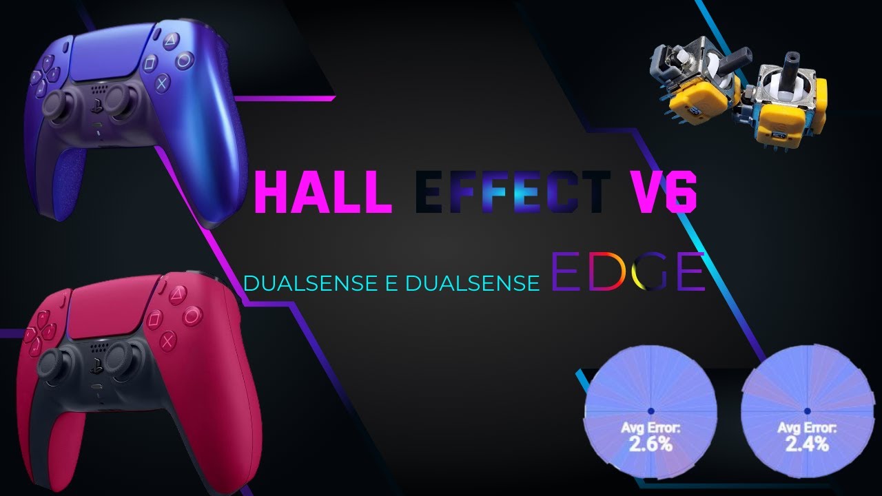 HALL EFFECT V6 DUALSENSE E DUALSENSE EDGE - YouTube