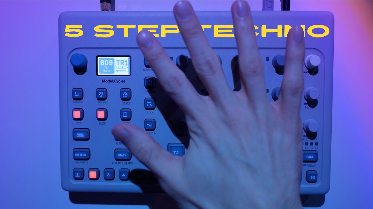 5 Step Techno | ELEKTRON MODEL CYCLES - YouTube