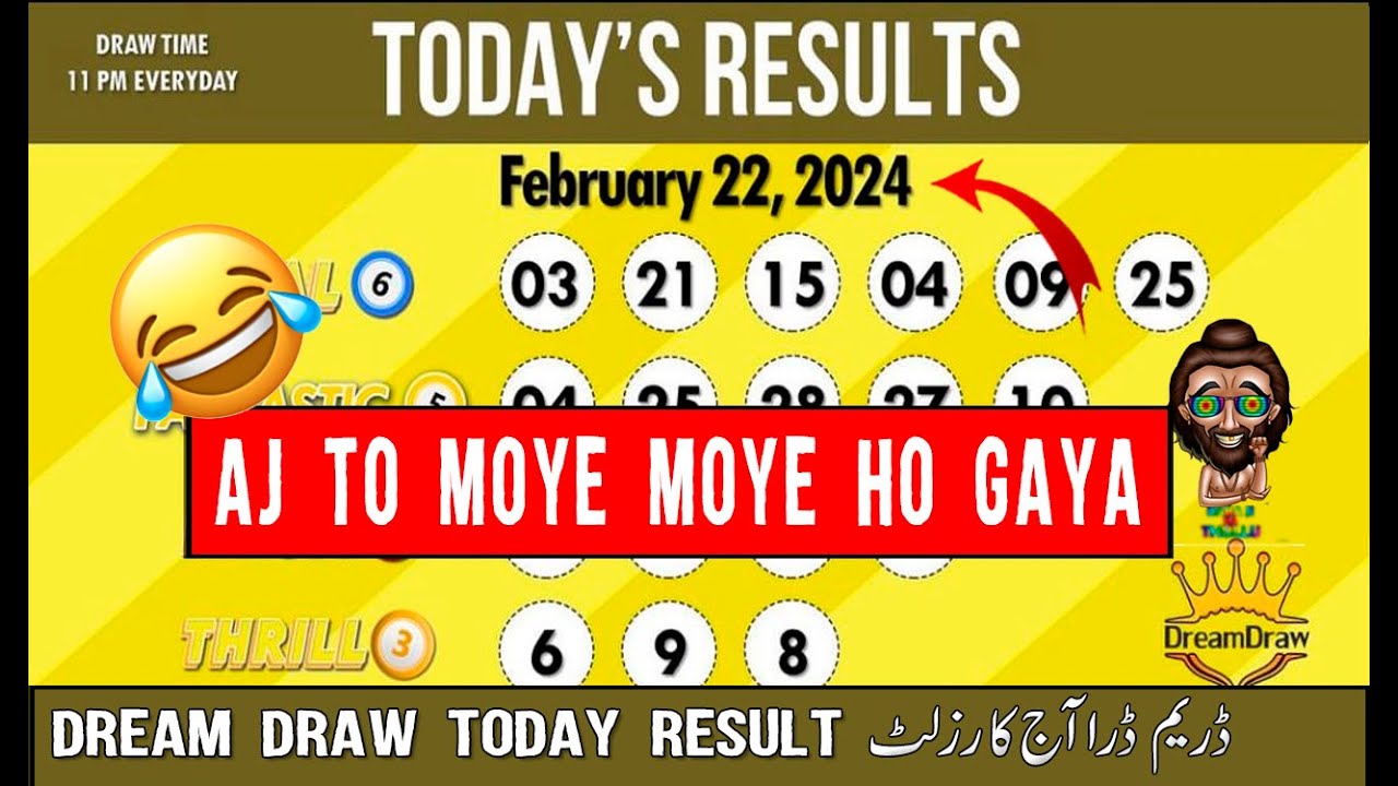 Dream Draw Today Results 22-02-2024 | Dream Draw Ki Tickets Online ...