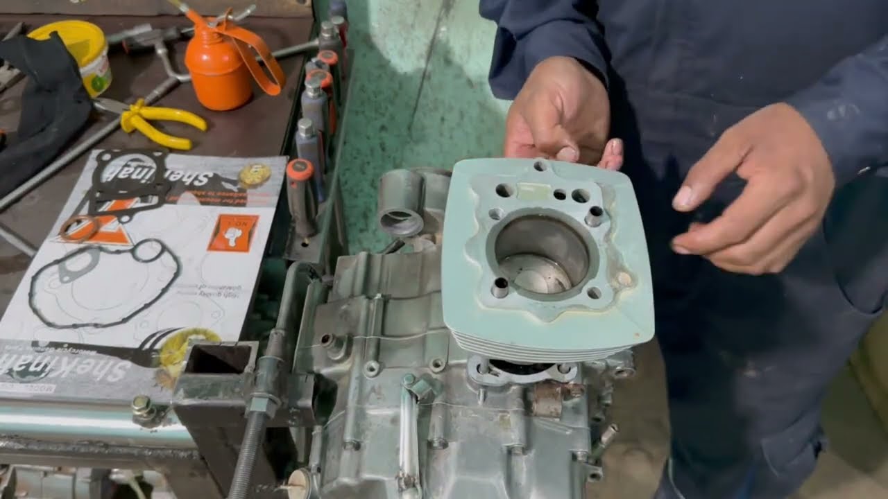 armado de motor cg 4 tiempos por completo TUTORIAL - YouTube