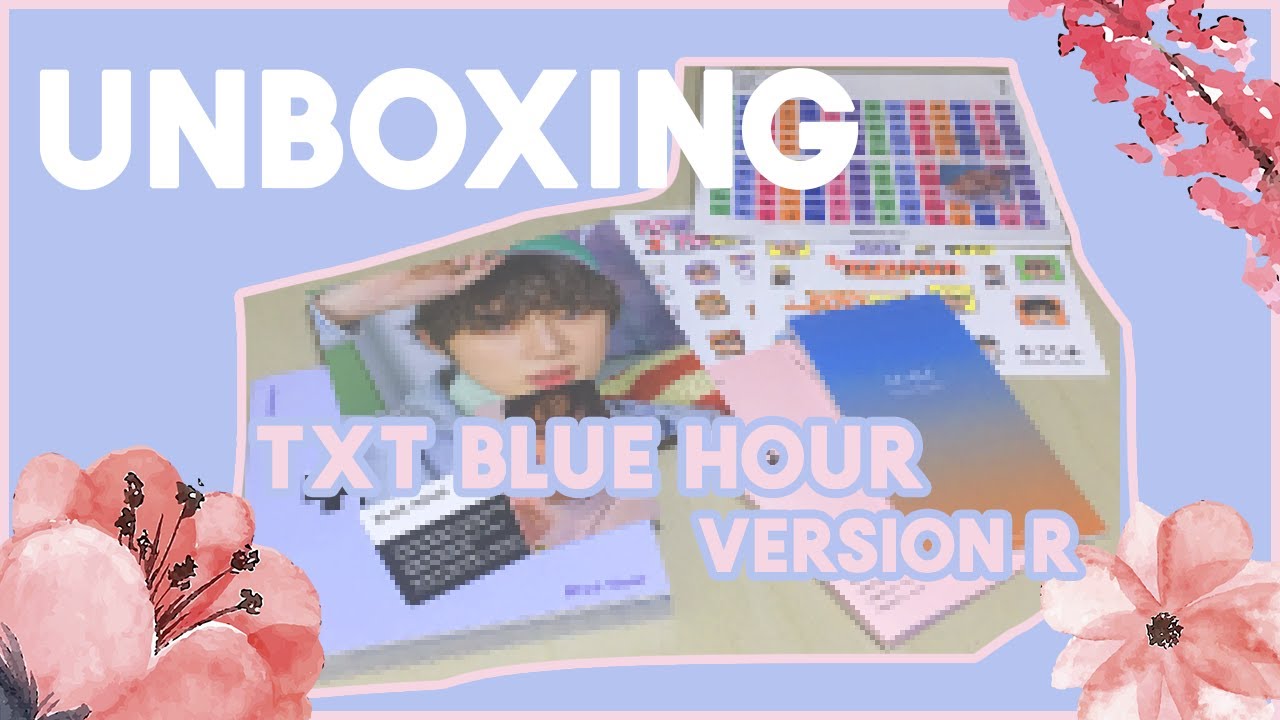 Unboxing TXT's minisode 1: Blue Hour Album (Philippines) - YouTube