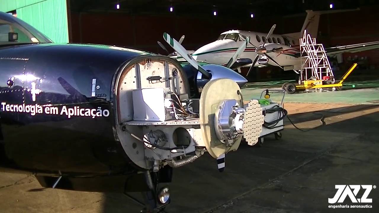 RADAR METEOROLÓGICO ART-2000 EM AERONAVES BARON - Jazz Aero - YouTube