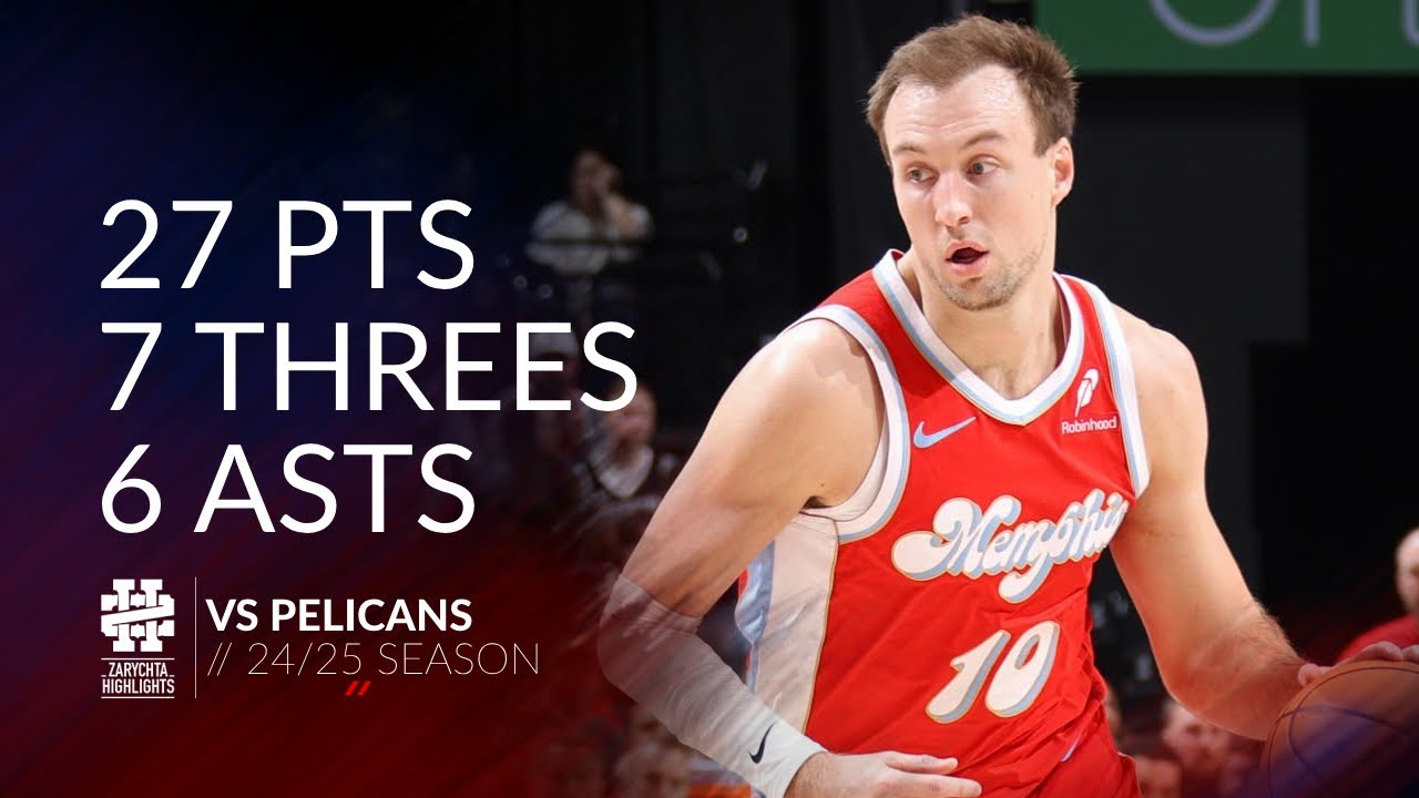 Luke Kennard 27 pts 7 threes 6 asts vs Pelicans 24/25 season - YouTube