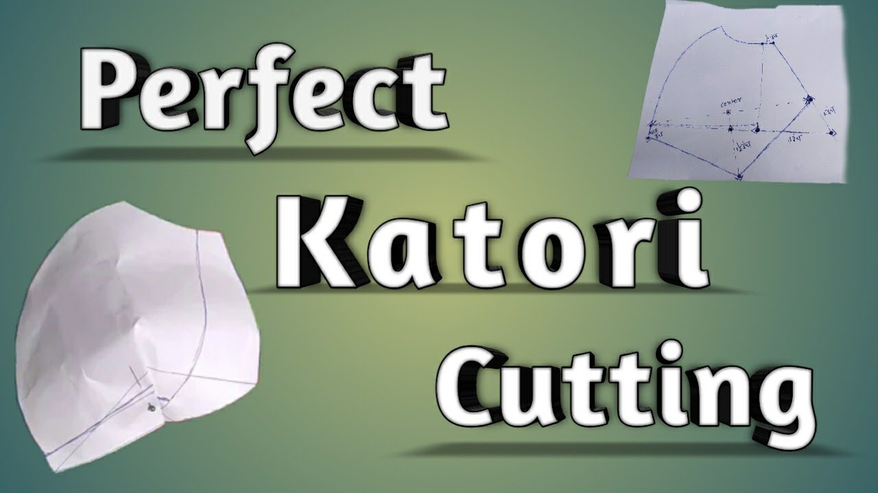 Perfect katori cutting|How to cut the Katori perfectly|Simple Katori ...