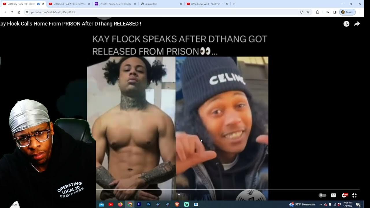 Kay Flock Calls Home From PRISON After DThang RELEASED ! (Reaction) - YouTube