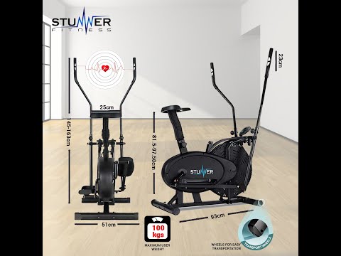 Stunner Fitness SBX-350 Orbitrek Bike - Demo - Orbitrek Bike For Home Use