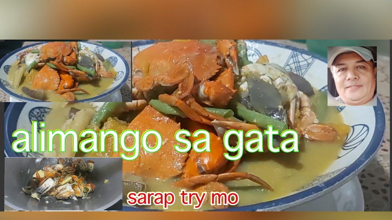 papa rey tv. wow sarap alimango luto sa gata sarap try mo - YouTube