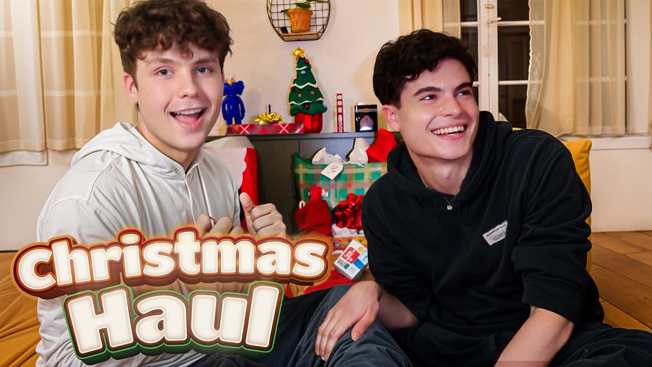 Gay Couple 2025 Xmas Haul | Leo Atilano - YouTube