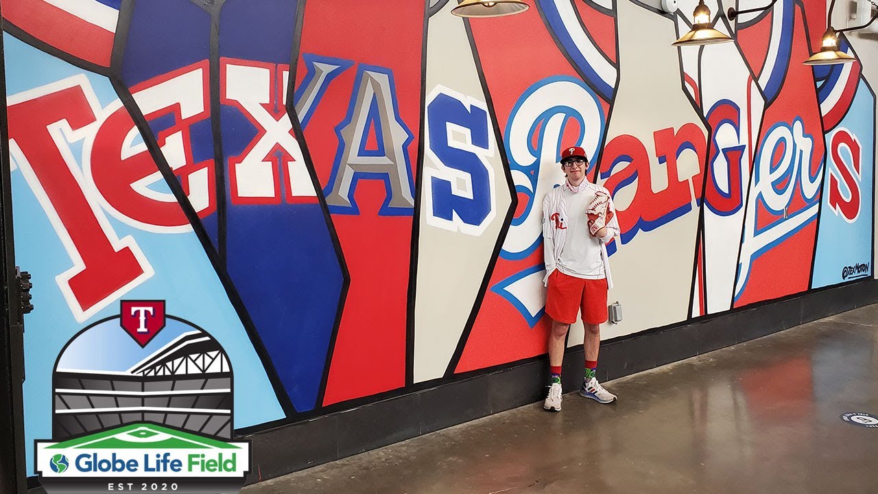 I ate the Boomstick at Globe Life Field!!! | Tampa Bay Rays vs Texas ...