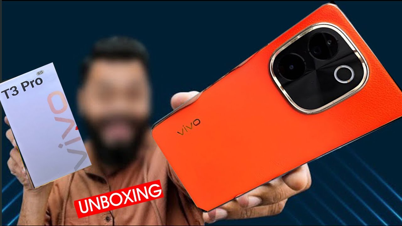 Vivo T3 Pro 5G Unboxing, price & first look - YouTube