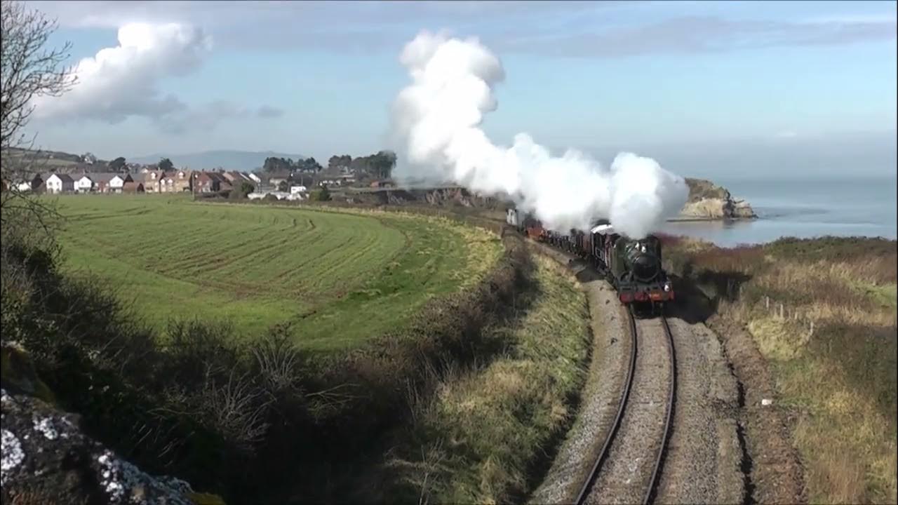 FREIGHT TRAIN AT DONIFORD WEST SOMERSET RAILWAY - YouTube