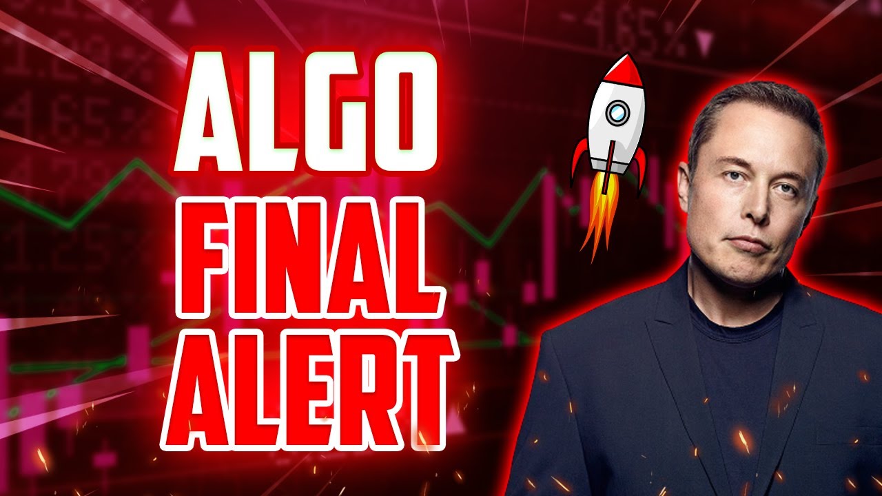 ALGO FINAL ALERT BEFORE THIS HAPPENS - ALGORAND PRICE PREDICTION 2023 - YouTube